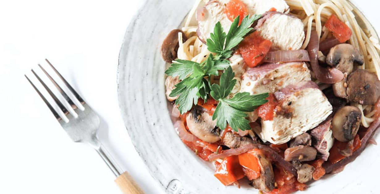 Easy Chicken Cacciatore Recipe with Chicken Breasts - Dr. Axe