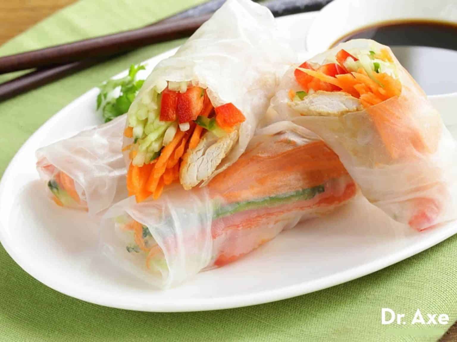 Thai Spring Rolls Recipe - Dr. Axe