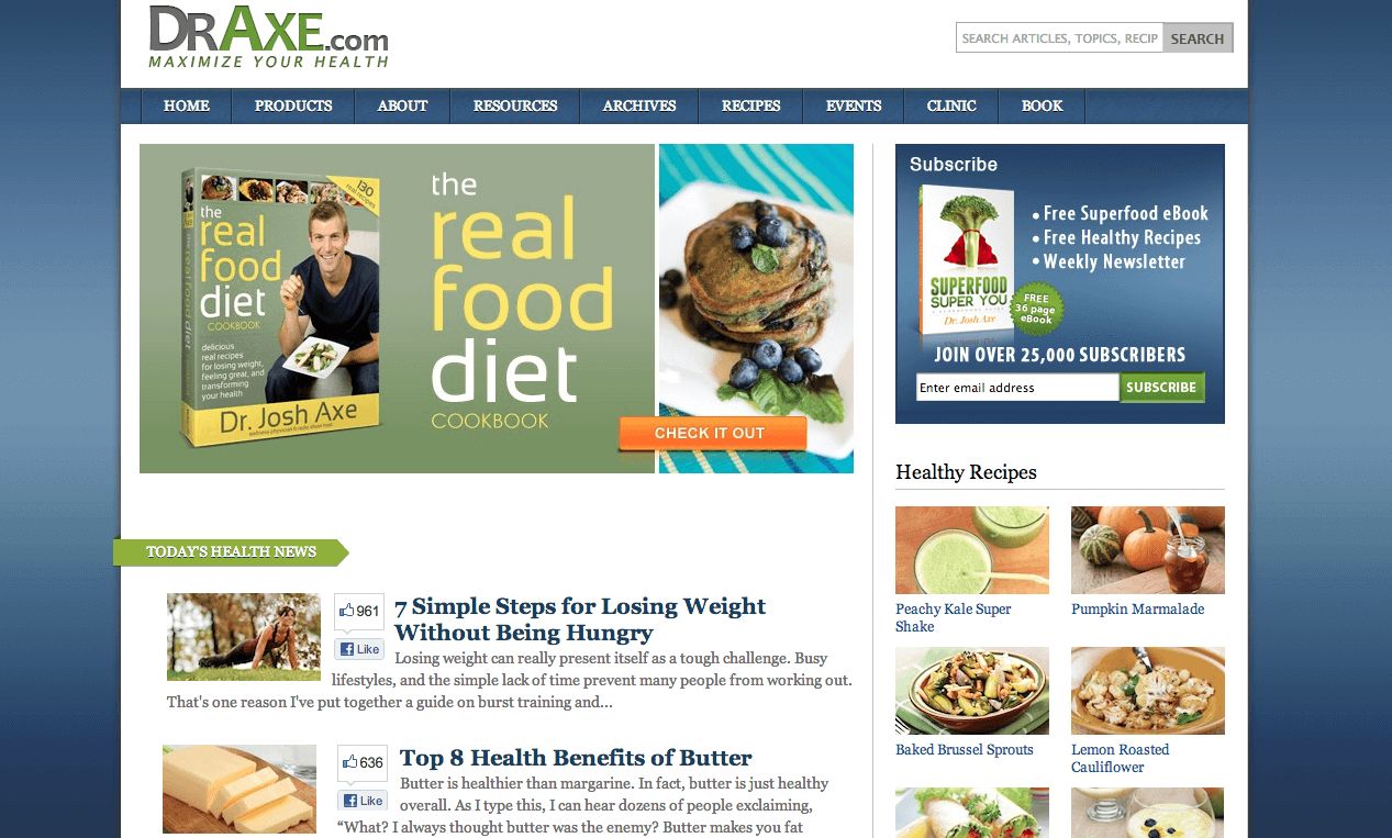 Health Resources - Dr. Axe