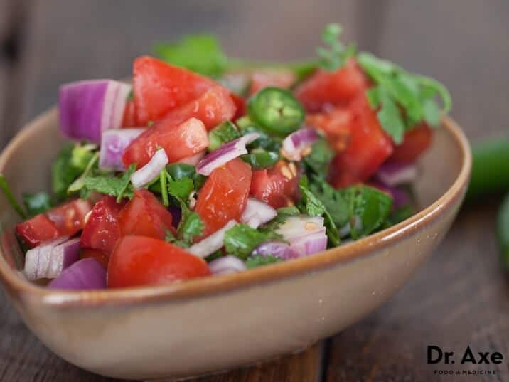 Chunky Tomato Salsa Recipe - DrAxe.com