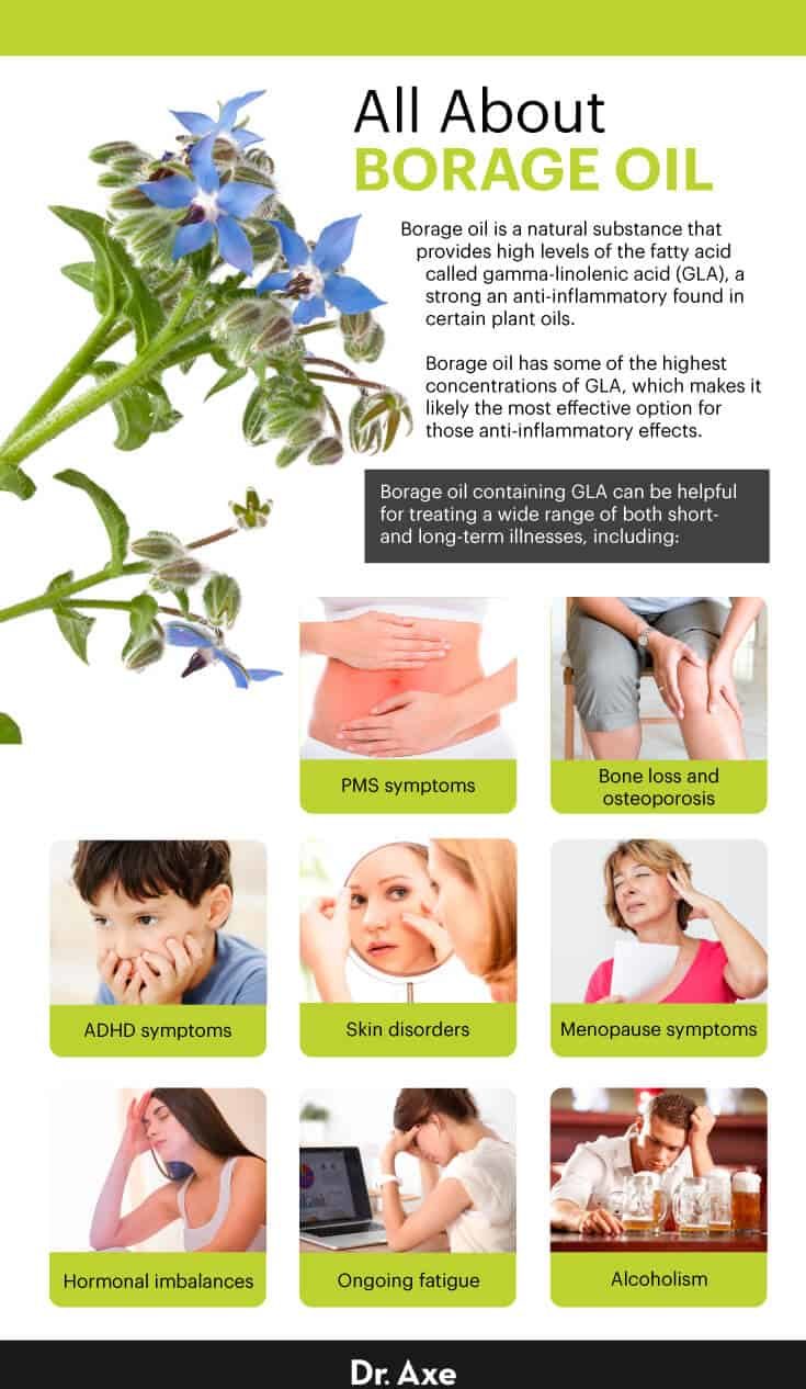 Borage Oil Benefits Uses Dosage And Side Effects Dr Axe
