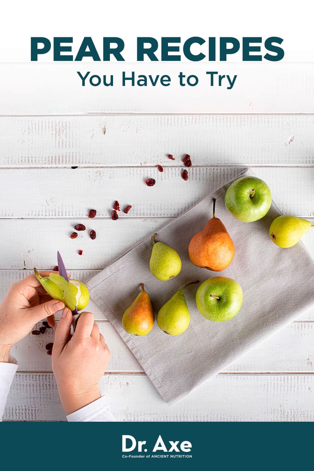 21 Pear Recipes: Smoothies, Soups and Suppers - Dr. Axe