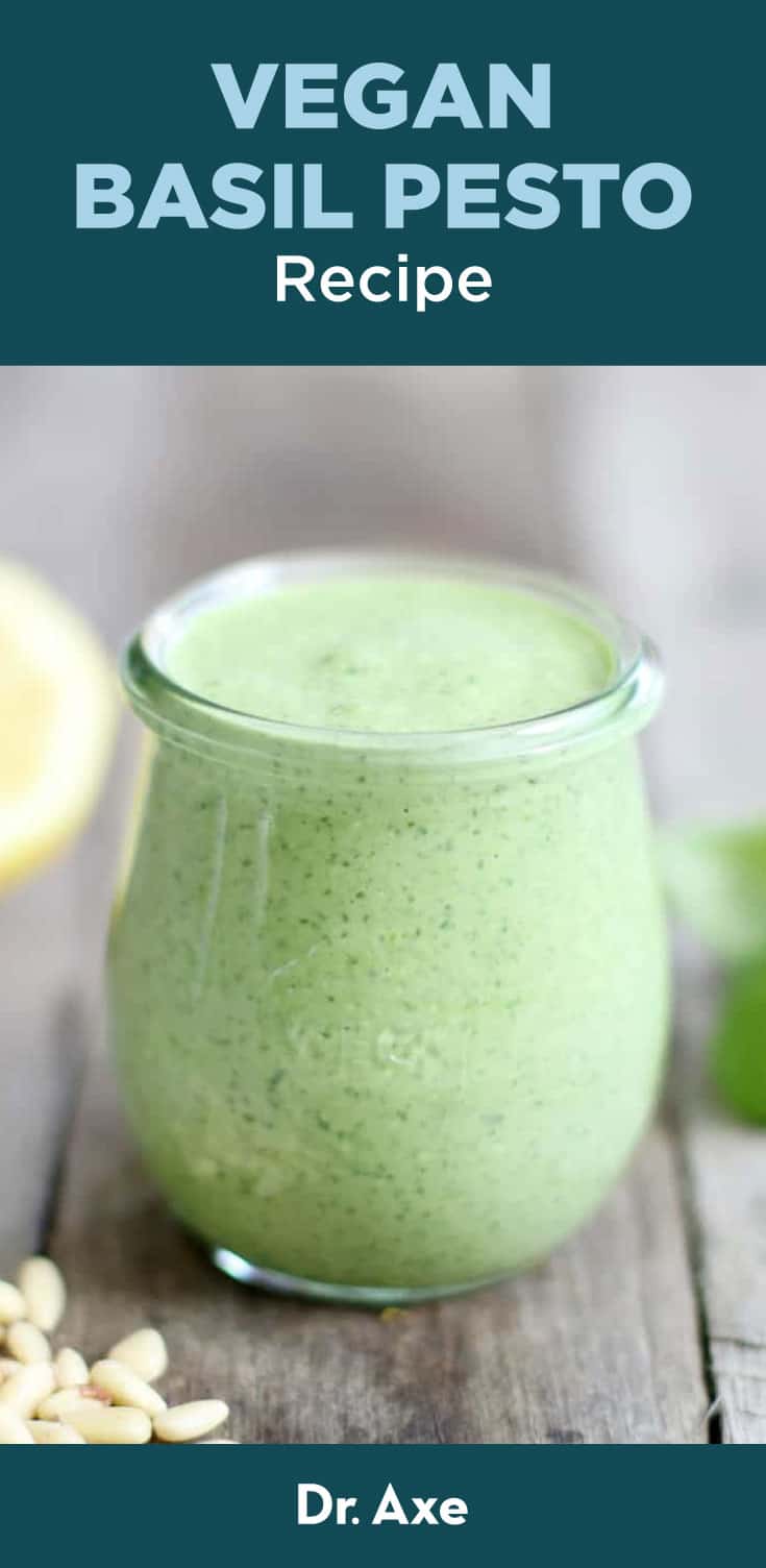 How to Make a Vegan Basil Pesto Recipe - Dr. Axe