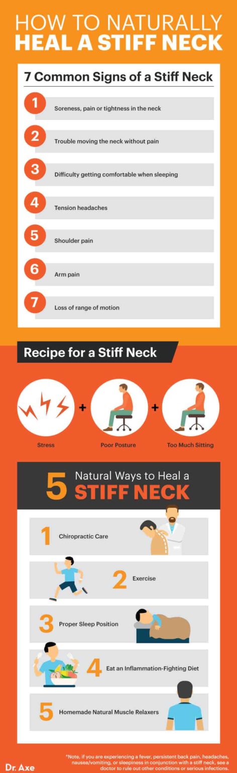 Stiff Neck Causes and Natural Remedies - Dr. Axe