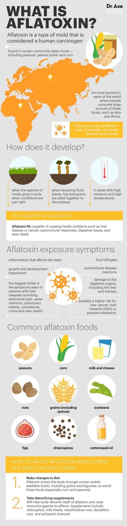Aflatoxin: How to Avoid this Common-Food Carcinogen - Dr. Axe