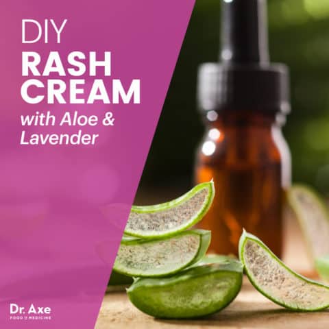 DIY Rash Cream with Aloe & Lavender - Dr. Axe