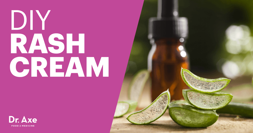 DIY Rash Cream with Aloe & Lavender - Dr. Axe