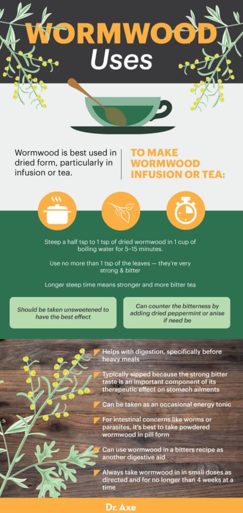 Wormwood Benefits, Uses, Tea Recipe and Side Effects - Dr. Axe