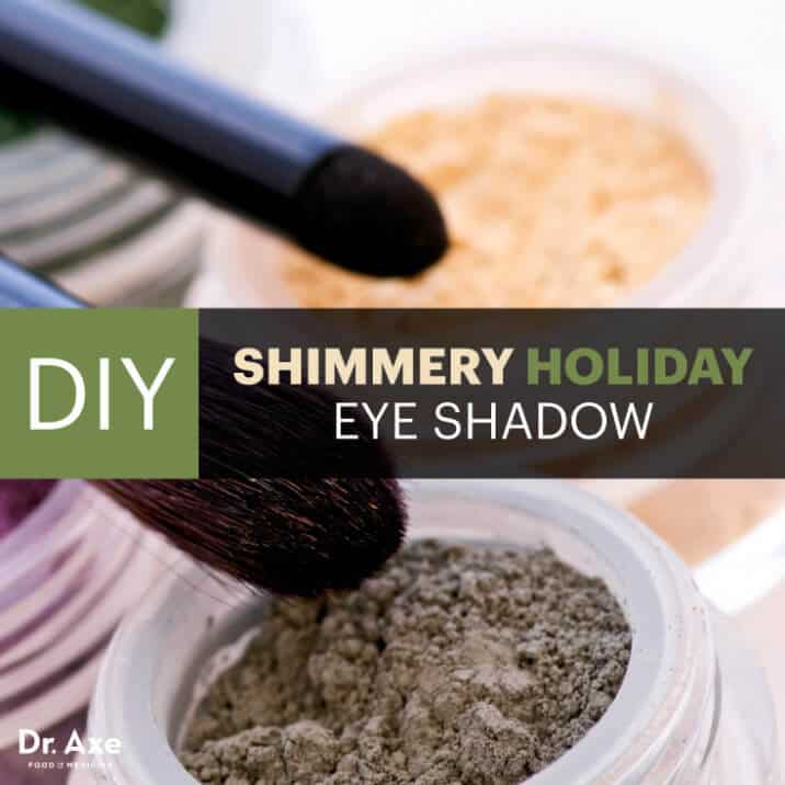 Shimmery Holiday DIY Eye Shadow - Dr. Axe