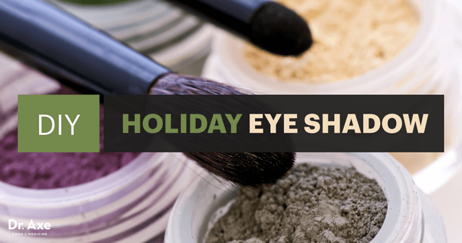 Shimmery Holiday DIY Eye Shadow - Dr. Axe
