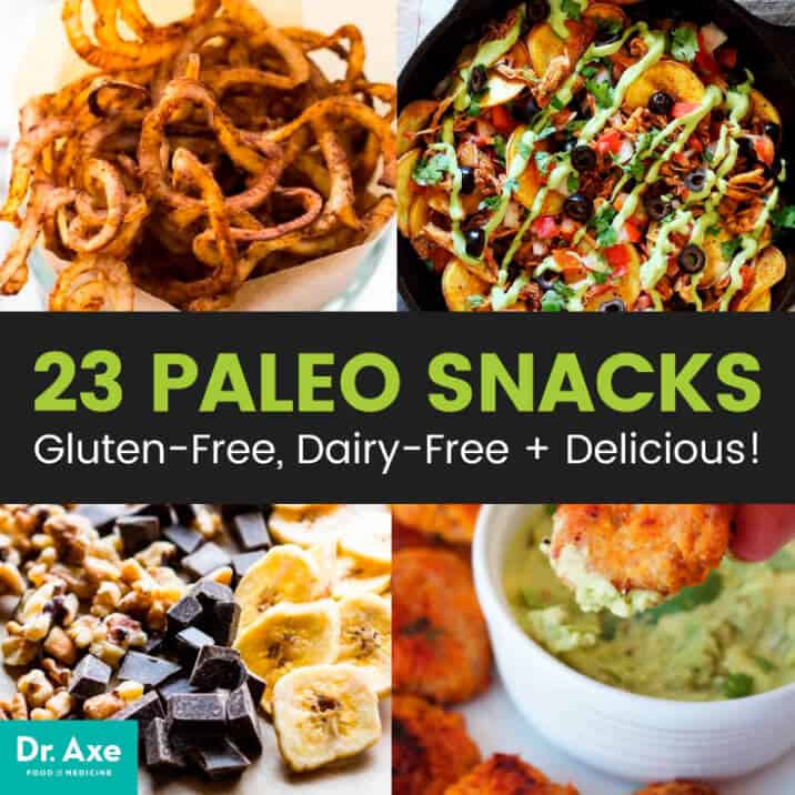 23 Paleo Snacks: Gluten-Free, Dairy-Free and Delicious! - Dr. Axe