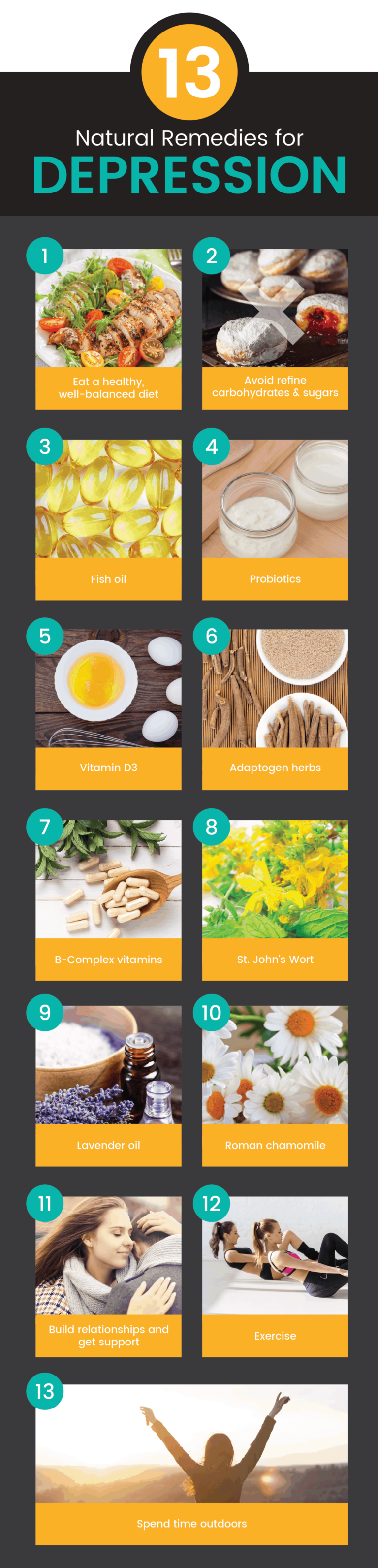 Natural Remedies for Depression: 14 Ways to Recover - Dr. Axe