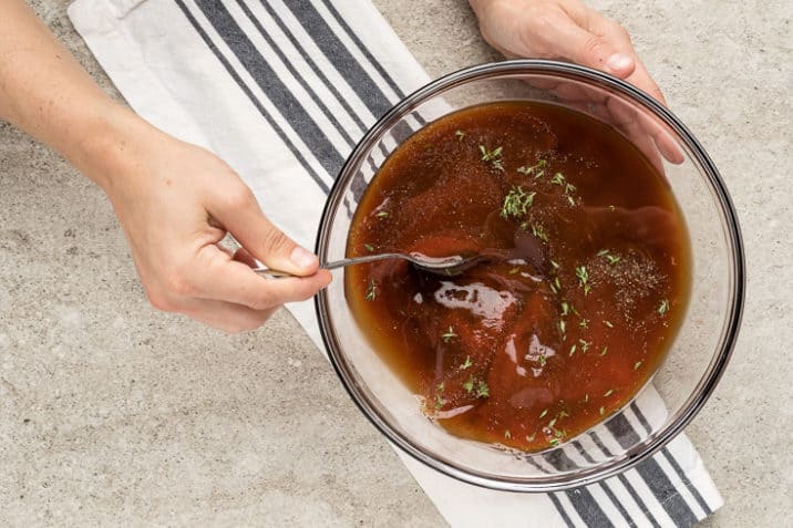 Bone Broth-Braised Short Ribs Recipe with Garlic and Thyme