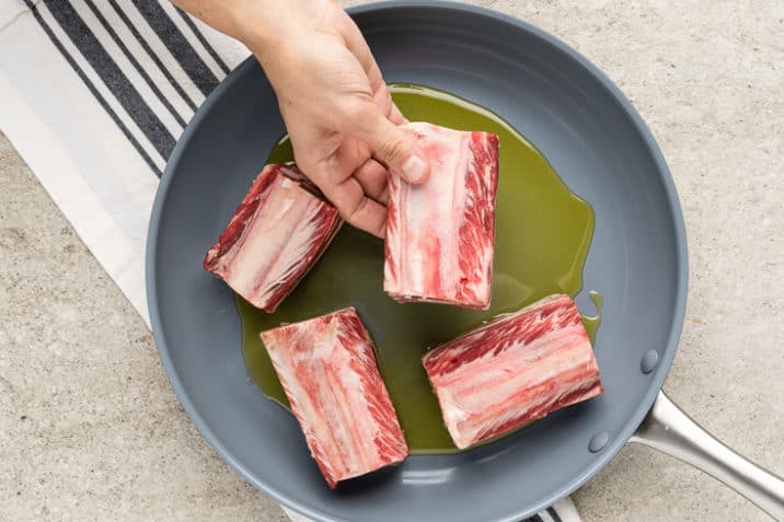Bone Broth-Braised Short Ribs Recipe with Garlic and Thyme