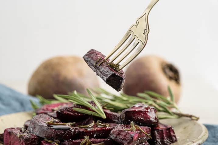Roasted Beets Recipe with Balsamic Rosemary Glaze - Dr. Axe