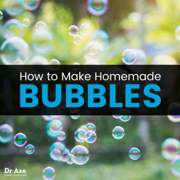 How to Make Homemade Bubbles & Bubble Wands - Dr. Axe