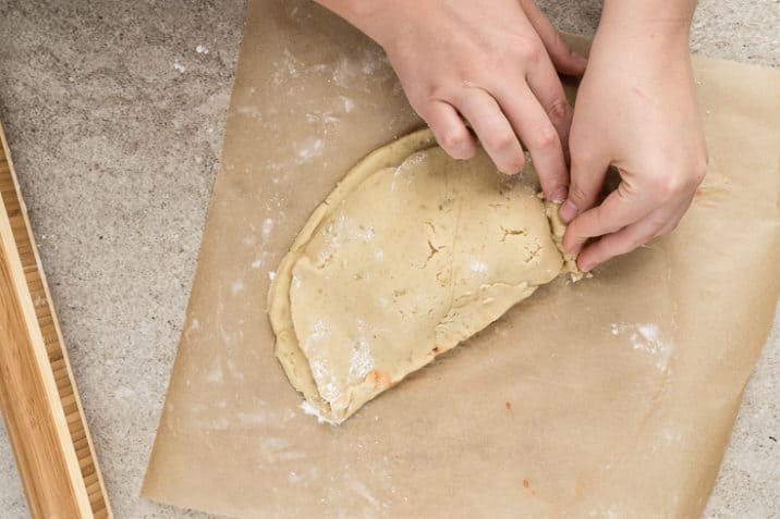Tomato Basil Calzone Recipe (With Sweet Potato Dough!) - Dr. Axe