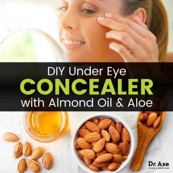 Under Eye Concealer: DIY Recipe with Almond Oil & Aloe - Dr. Axe