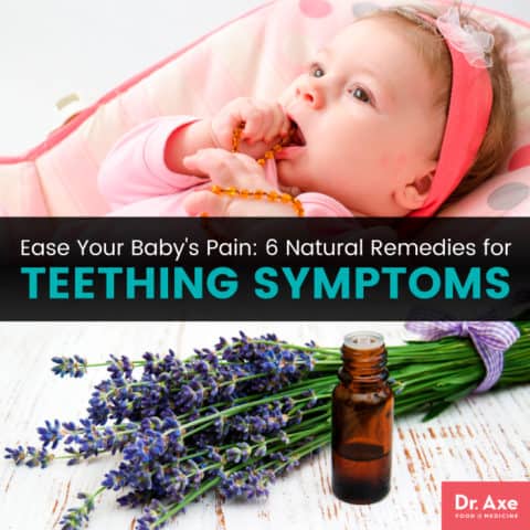 Teething Symptoms: 6 Natural Remedies to Ease Baby's Pain- Dr Axe