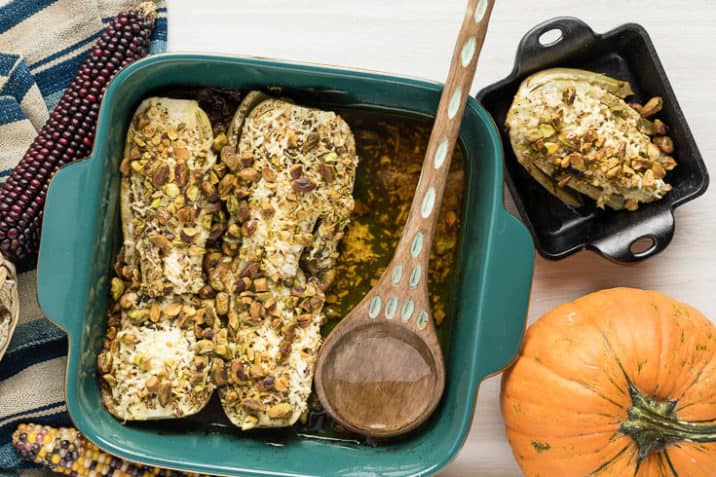 Roasted Fennel Bulb Recipe With Pecorino Romano & Pistachios - Dr. Axe