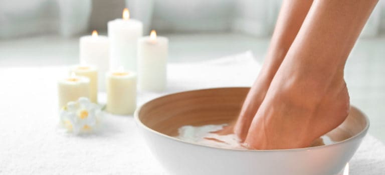 DIY Foot Soak with Baking Soda and Epsom Salt