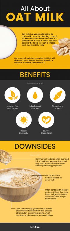 What Is Oat Milk? Nutrition, Benefits and Potential Dangers - Dr. Axe