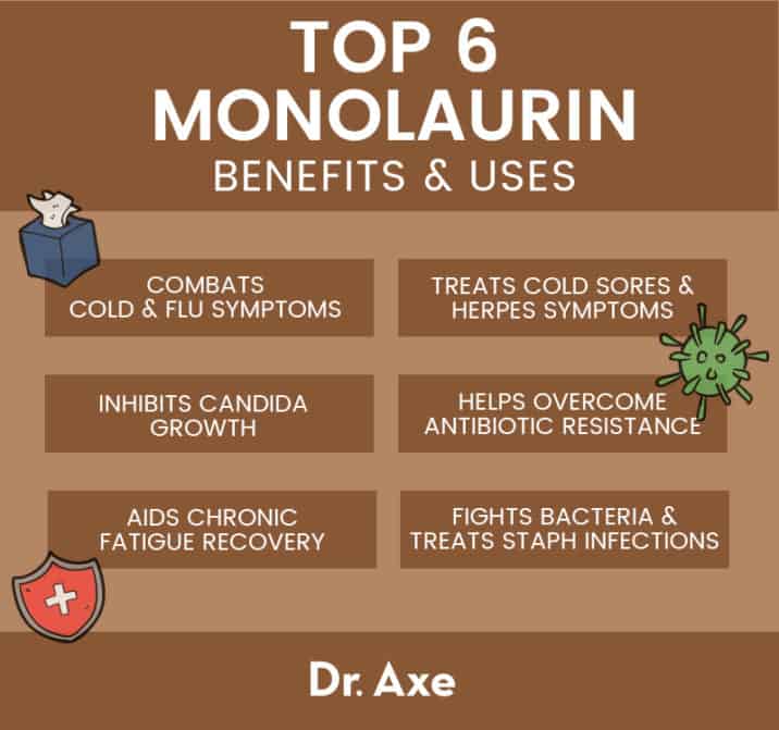 Monolaurin Benefits, Uses, Side Effects, Sources and Interactions - Dr. Axe