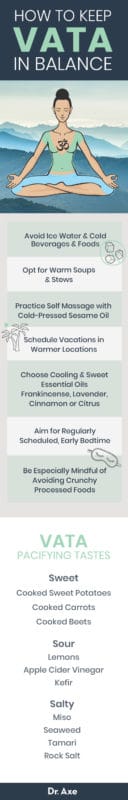 Vata Dosha: How to Balance Vata in a Hyper-Mobile World - Dr. Axe