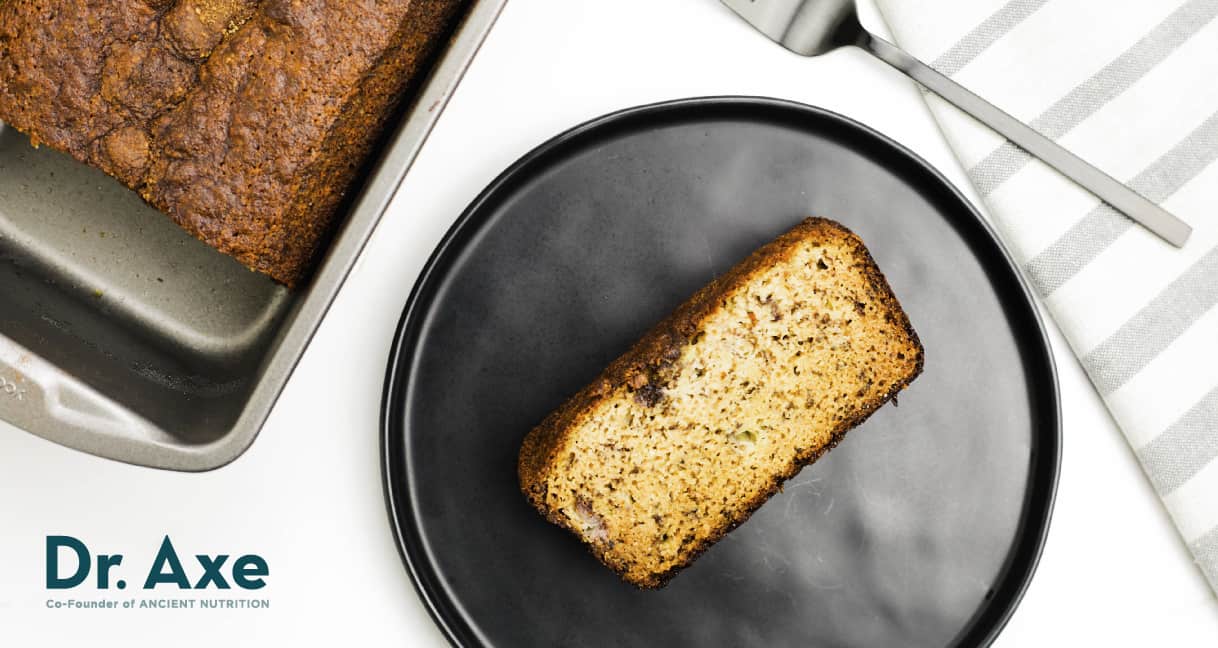 Gluten-Free Banana Bread Recipe - Dr. Axe